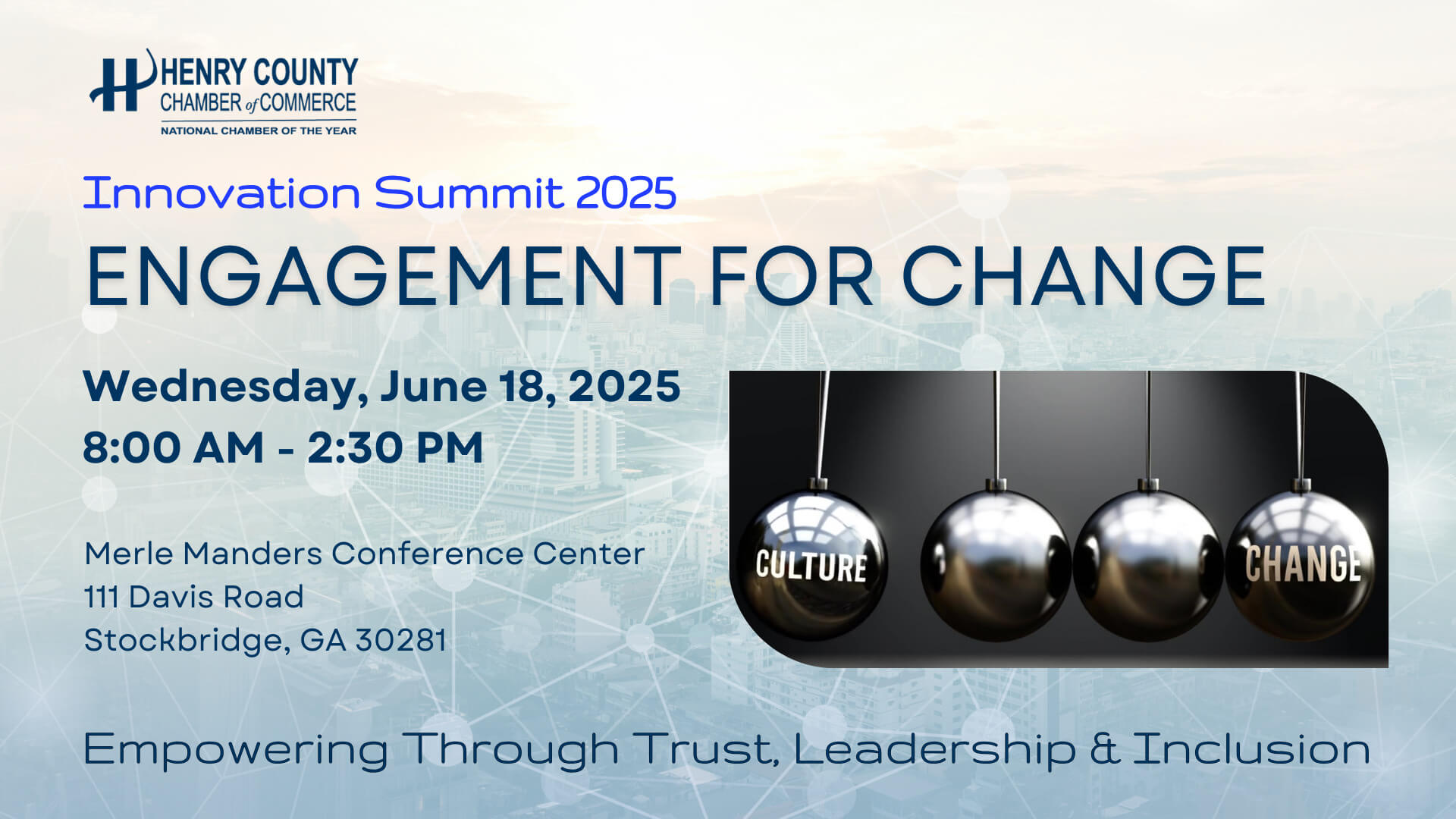 Innovation Summit - Henry County Chamber of Commerce - GA